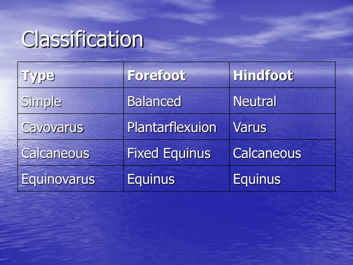 PPT - Pes Cavus PowerPoint Presentation - ID:1114892