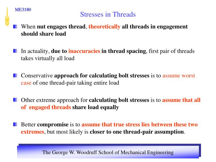 PPT - ME 3180 - Mechanical Engineering Design PowerPoint Presentation ...
