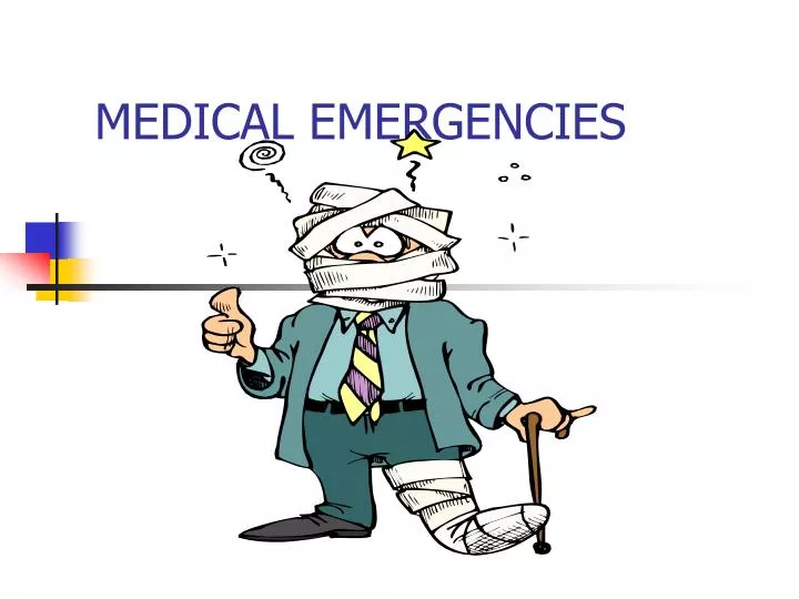 PPT - MEDICAL EMERGENCIES PowerPoint Presentation, free download - ID ...