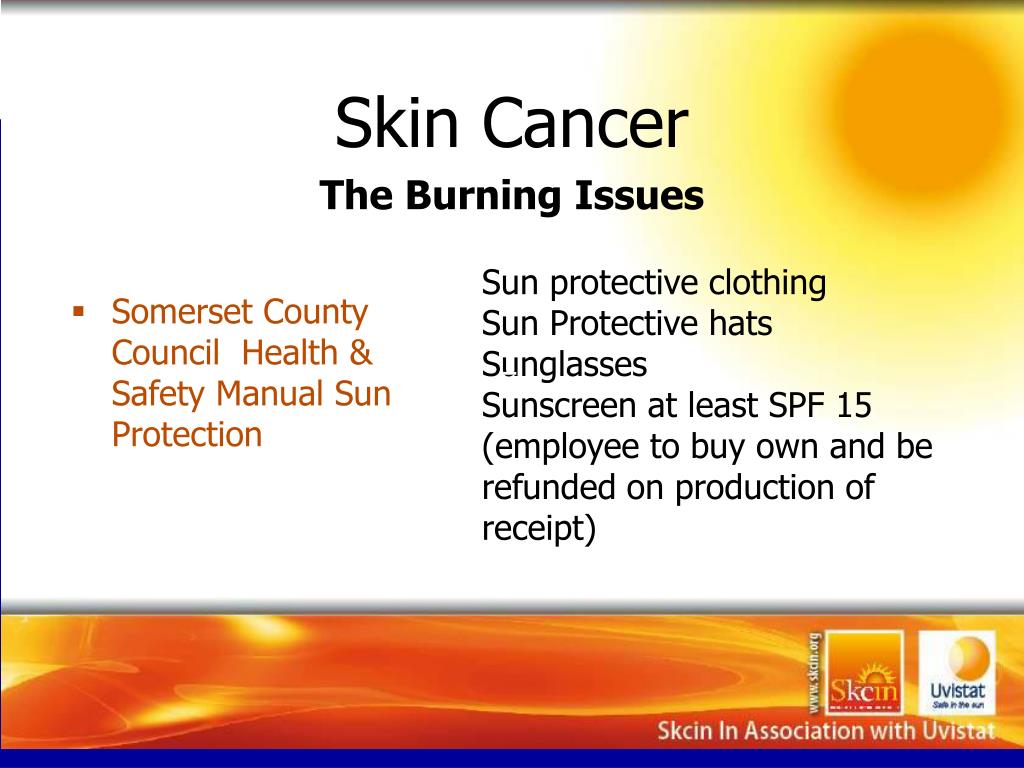PPT - Skin Cancer in the UK The Science of Sun Care Protecting ...