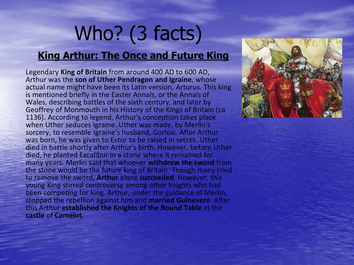 PPT - The Legend of King Arthur PowerPoint Presentation - ID:1116797