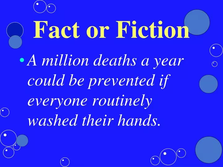PPT - Fact or Fiction PowerPoint Presentation, free download - ID:1117582
