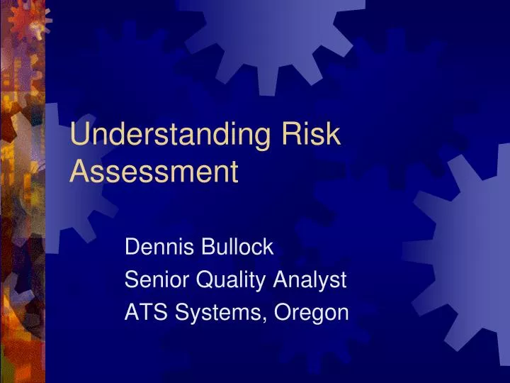 PPT - Understanding Risk Assessment PowerPoint Presentation, free ...