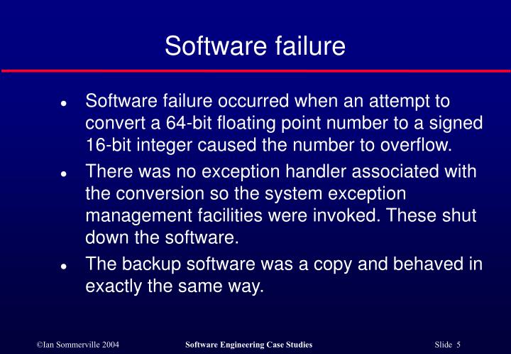 PPT - The Ariane 5 Launcher Failure PowerPoint Presentation - ID:1117901