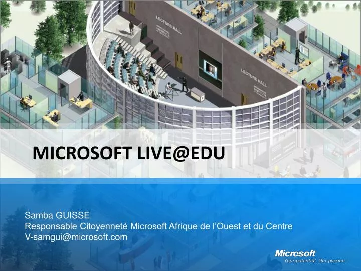 PPT - Microsoft Live@EDU PowerPoint Presentation, free download - ID ...