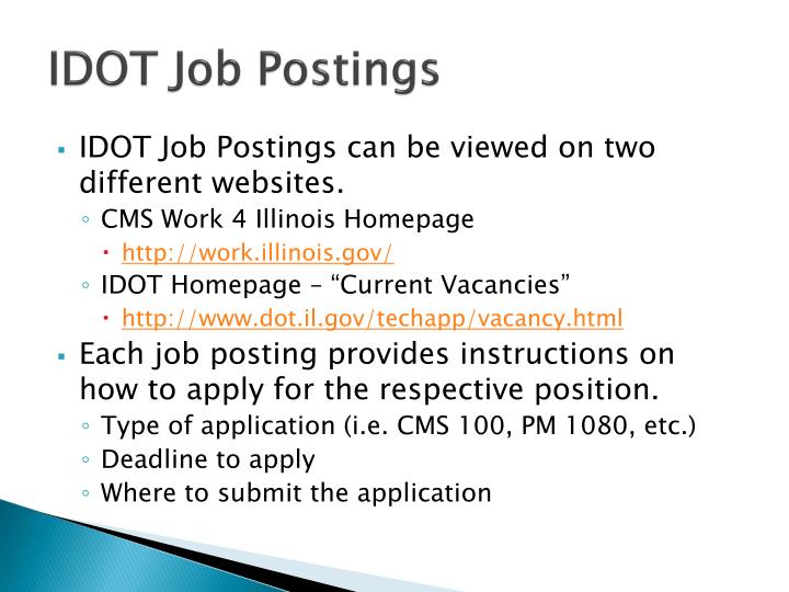 PPT - IDOT’s Hiring Process PowerPoint Presentation - ID:1118341