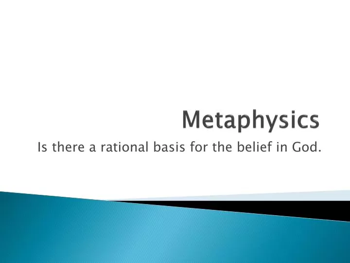 PPT - Metaphysics PowerPoint Presentation, free download - ID:1118373