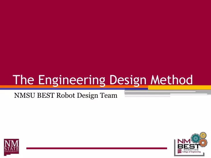 PPT - The Engineering Design Method PowerPoint Presentation, free ...