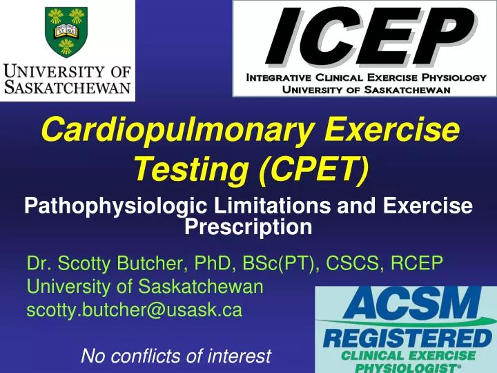 PPT - Cardiopulmonary Exercise Testing (CPET) PowerPoint Presentation ...