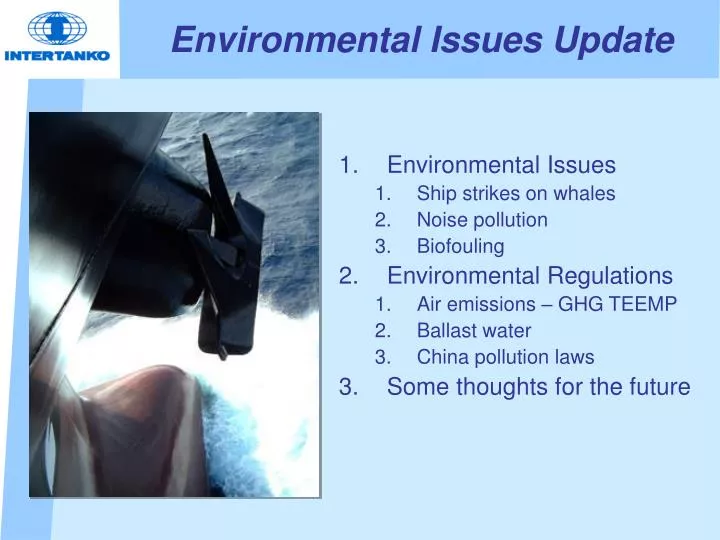 PPT - Environmental Issues Update PowerPoint Presentation, free ...