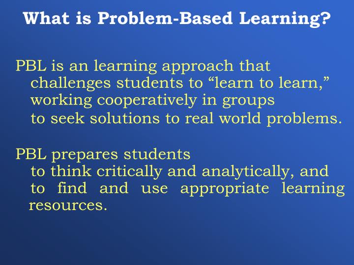 PPT Problem Based Learning In Peruvian Higher Education Science And PPT Problem Based Learning In Peruvian Higher Education Science And