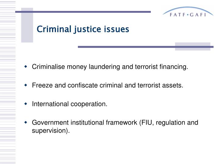 PPT - Countering Money Laundering and Terrorist Financing : The ...
