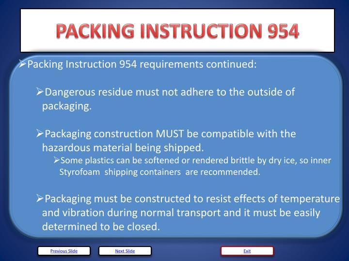 PPT - SHIPPING WITH DRY ICE PowerPoint Presentation - ID:1121059