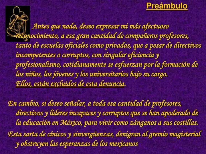 PPT - Preámbulo PowerPoint Presentation, free download - ID:1121220