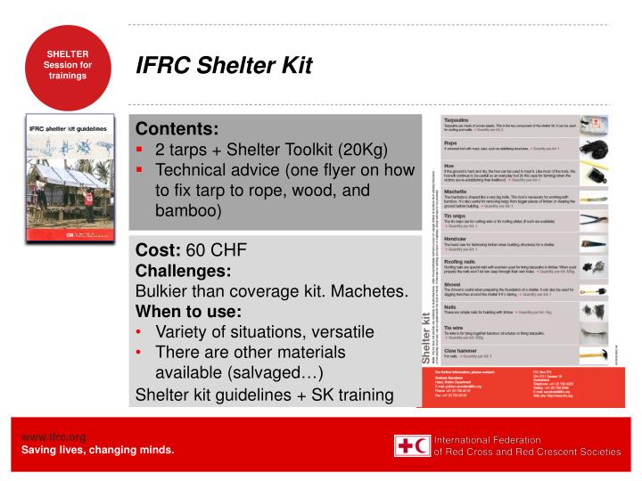PPT - Emergency SHELTER in Natural Disasters PowerPoint Presentation ...