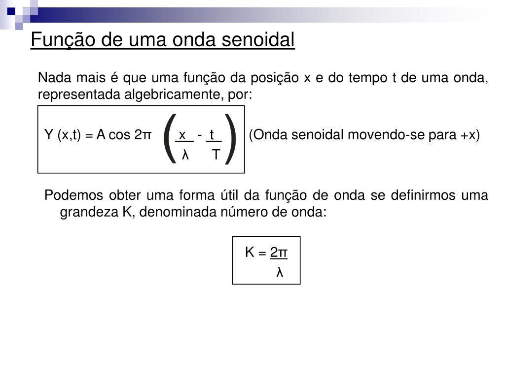 PPT - Ondas e Introdução à Óptica Física PowerPoint Presentation, free ...