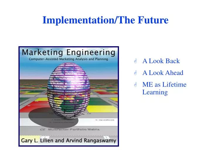 PPT - Implementation/The Future PowerPoint Presentation, free download ...