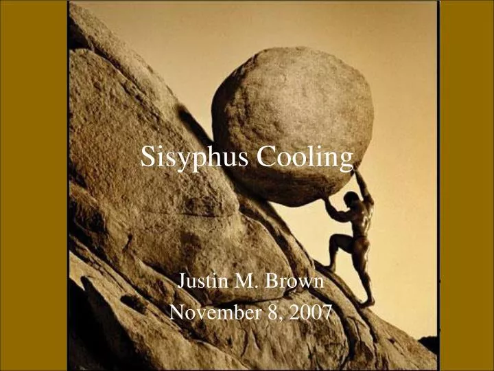 PPT - Sisyphus Cooling PowerPoint Presentation, free download - ID:1123428