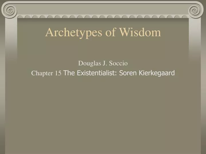 PPT - Archetypes of Wisdom PowerPoint Presentation, free download - ID ...