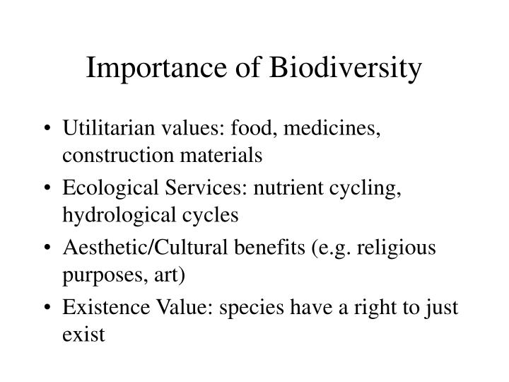 PPT - Class #9 Biodiversity PowerPoint Presentation - ID:1124198