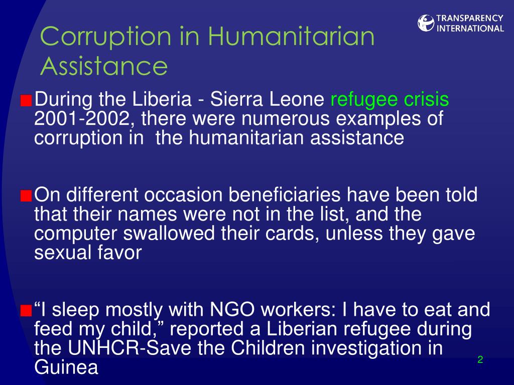 PPT - PVO Accountability & Fraud Prevention in Food Aid Commodity ...