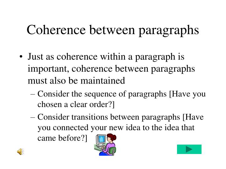 PPT - Body Paragraphs Unity & Coherence PowerPoint Presentation - ID ...