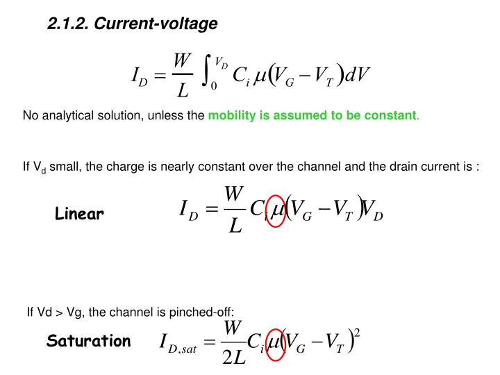PPT - Organic Transistors PowerPoint Presentation - ID:1127034