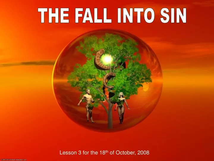 PPT - THE FALL INTO SIN PowerPoint Presentation, free download - ID:1128058