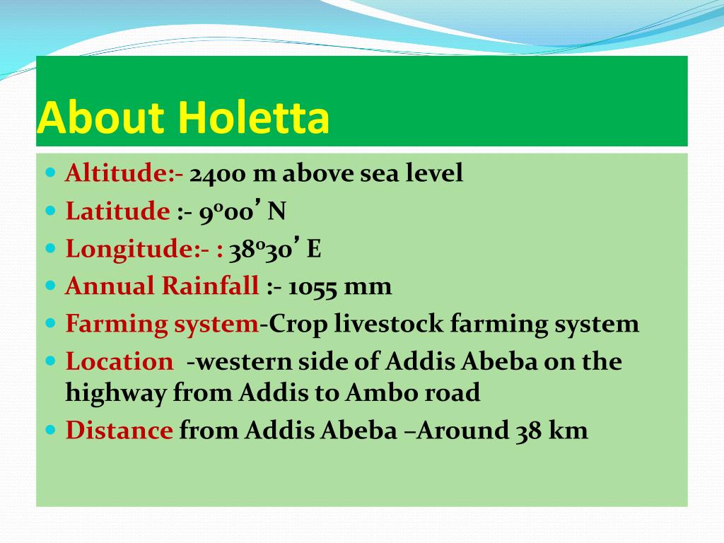 PPT - Dairy Cow Feed and Feeding Aspects Around Welemera District ...