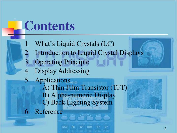 PPT - Principle of LCD Display PowerPoint Presentation - ID:1128457
