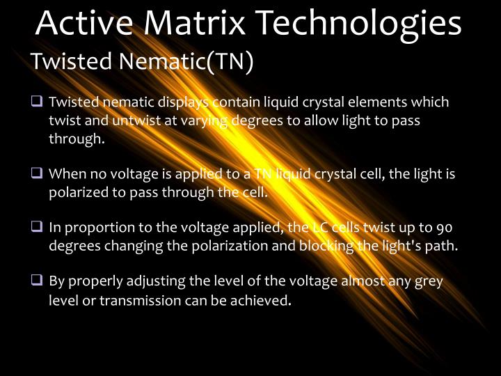 PPT - LIQUID CRYSTAL DISPLAY PowerPoint Presentation - ID:1128855