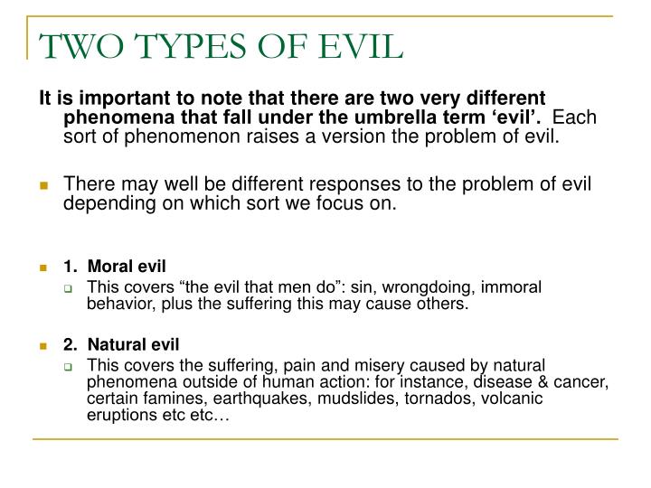 PPT - HUME ON THE PROBLEM OF EVIL PowerPoint Presentation - ID:1128900