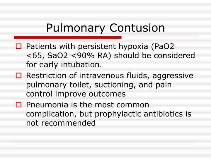 PPT - Thoracic Trauma PowerPoint Presentation - ID:1129649