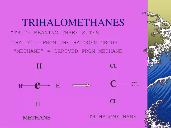 PPT - TRIHALOMETHANES PowerPoint Presentation, free download - ID:1129791