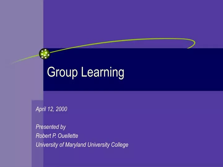 PPT - Group Learning PowerPoint Presentation, free download - ID:1129934
