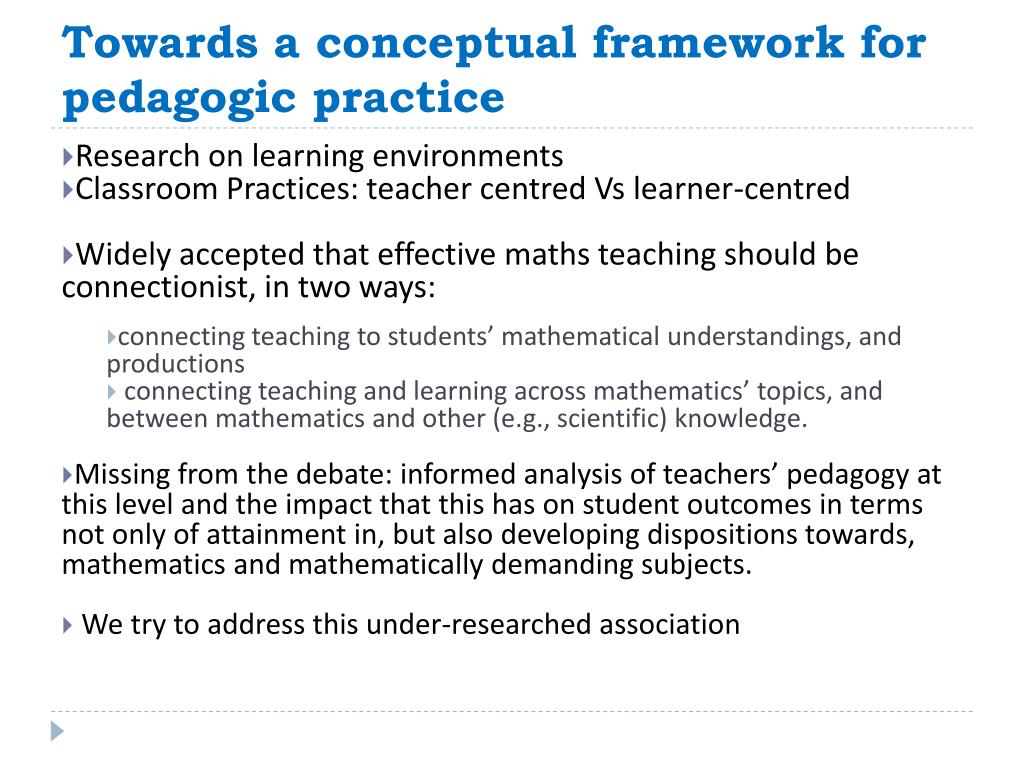 PPT - Measuring Pedagogies from Secondary School to University and ...