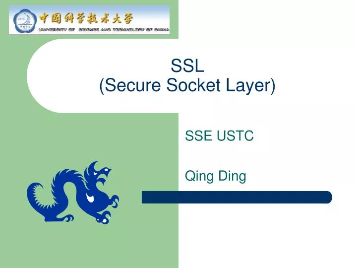 Ppt Ssl Secure Socket Layer Powerpoint Presentation Free Download