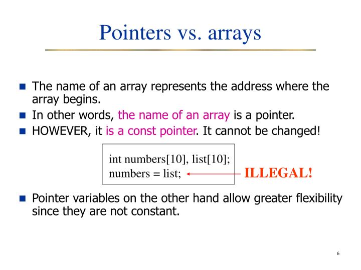 PPT - Pointer Arithmetic PowerPoint Presentation - ID:1132179