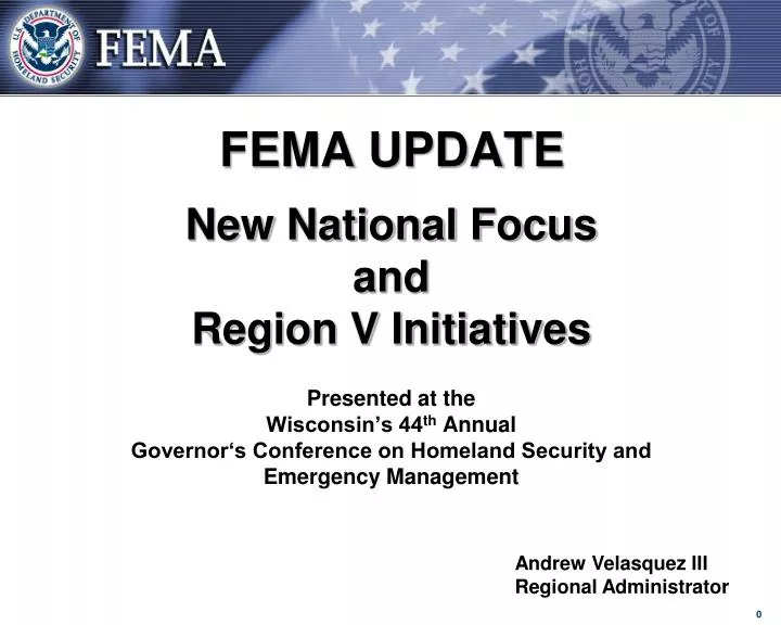 PPT - FEMA UPDATE PowerPoint Presentation, free download - ID:1132814