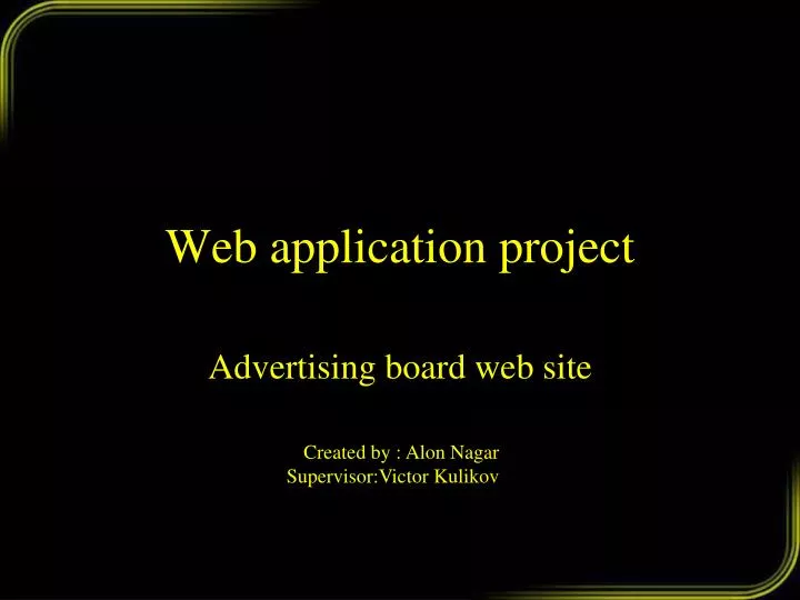 PPT Web Application Project PowerPoint Presentation Free Download ID 1133381 ppt-web-application-project-powerpoint-presentation-free-download-id-1133381