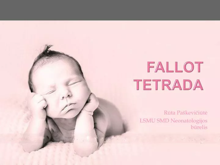 PPT - Fallot tetrada PowerPoint Presentation, free download - ID:1133647