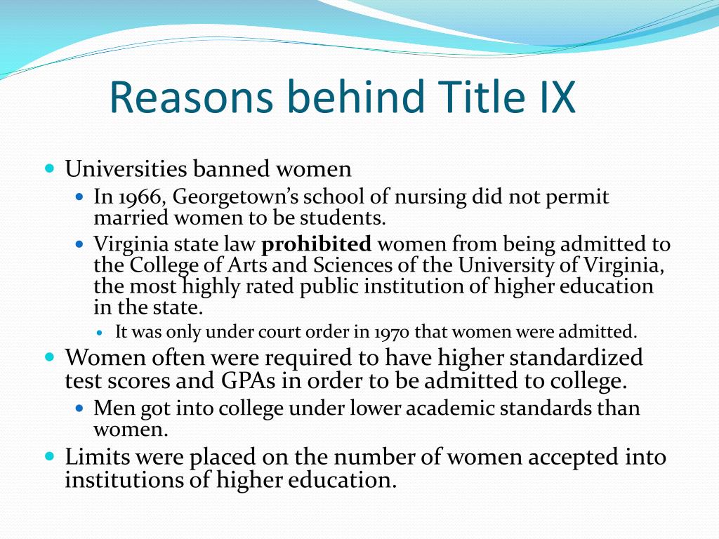 Ppt What Is Title Ix Powerpoint Presentation Free Download Id 1134795