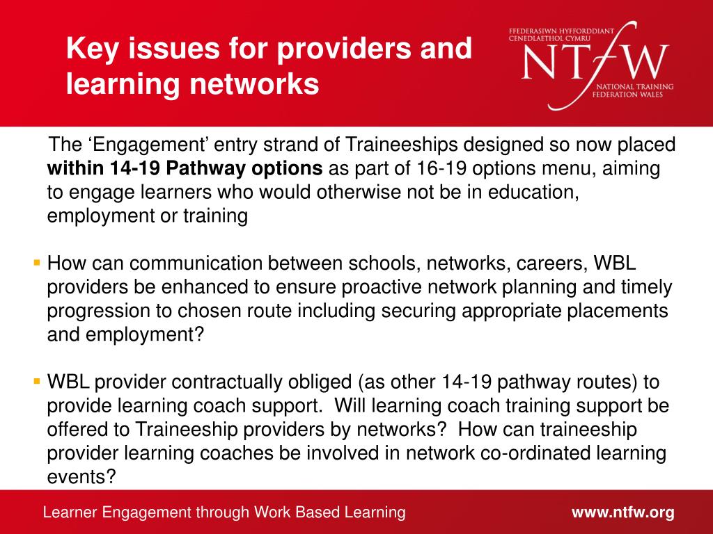 PPT - Traineeships Rachel Searle Regional Provider Advocate South Wales ...