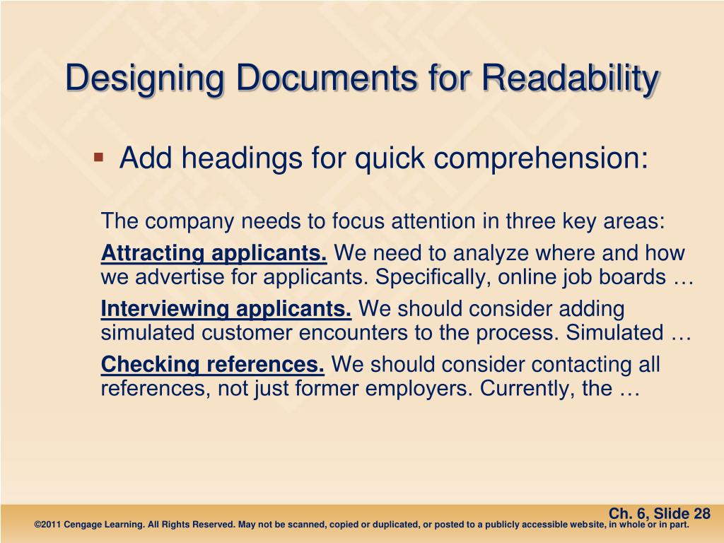 PPT - Chapter 6 Revising Business Messages PowerPoint Presentation ...