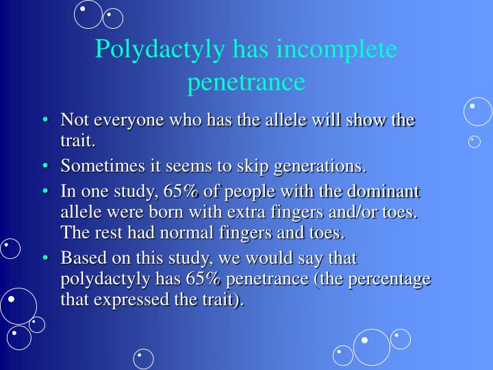 PPT - Genetics Terminology Illustrated: Penetrance and Expressivity ...