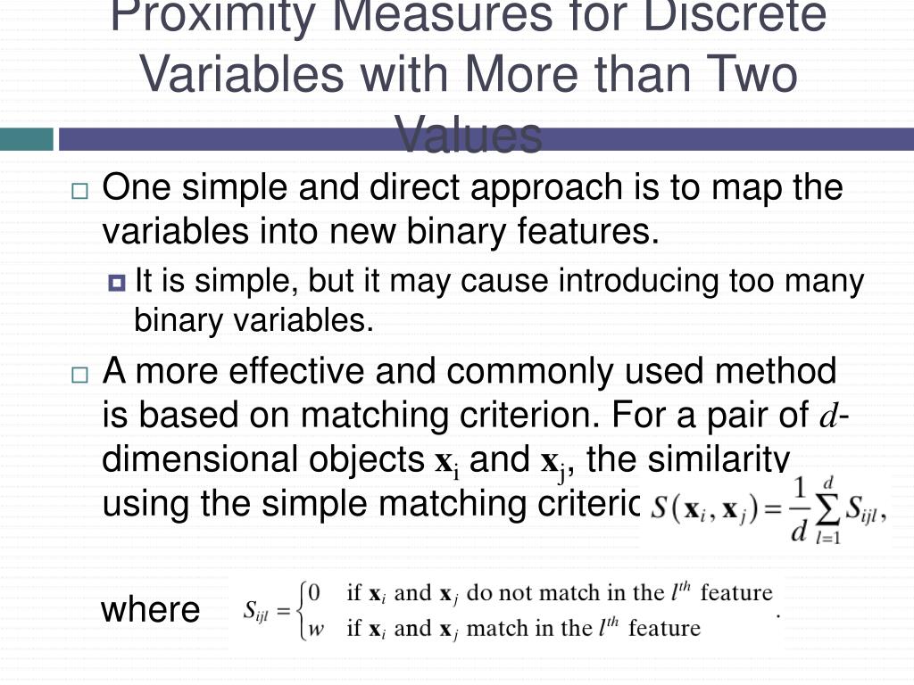Ppt Clustering Proximity Measures Powerpoint Presentation Free