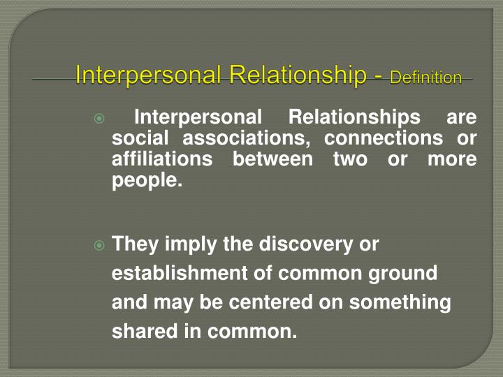 PPT - INTERPERSONAL SKILLS PowerPoint Presentation - ID:1135878