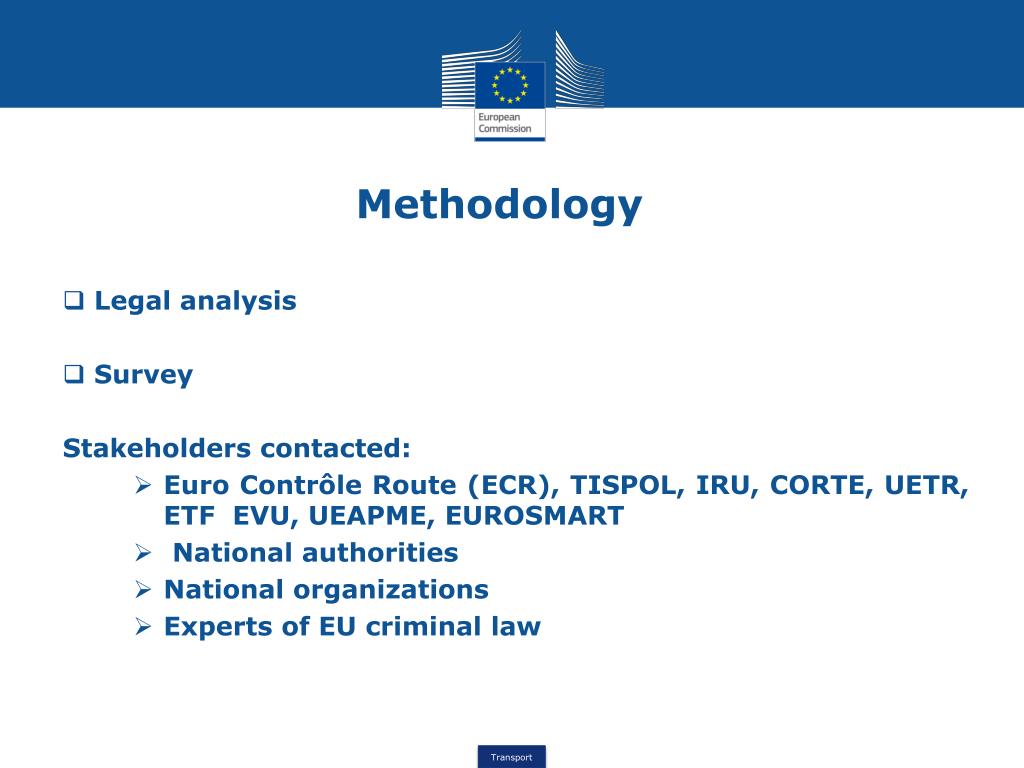 PPT - The objectives of the European Register of Road transport ...