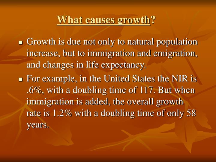 PPT - POPULATION GROWTH OVERPOPULATION UNDERPOPULATION PowerPoint ...