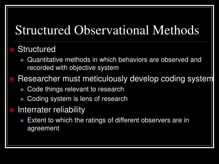 PPT - Observational Research PowerPoint Presentation - ID:1137166